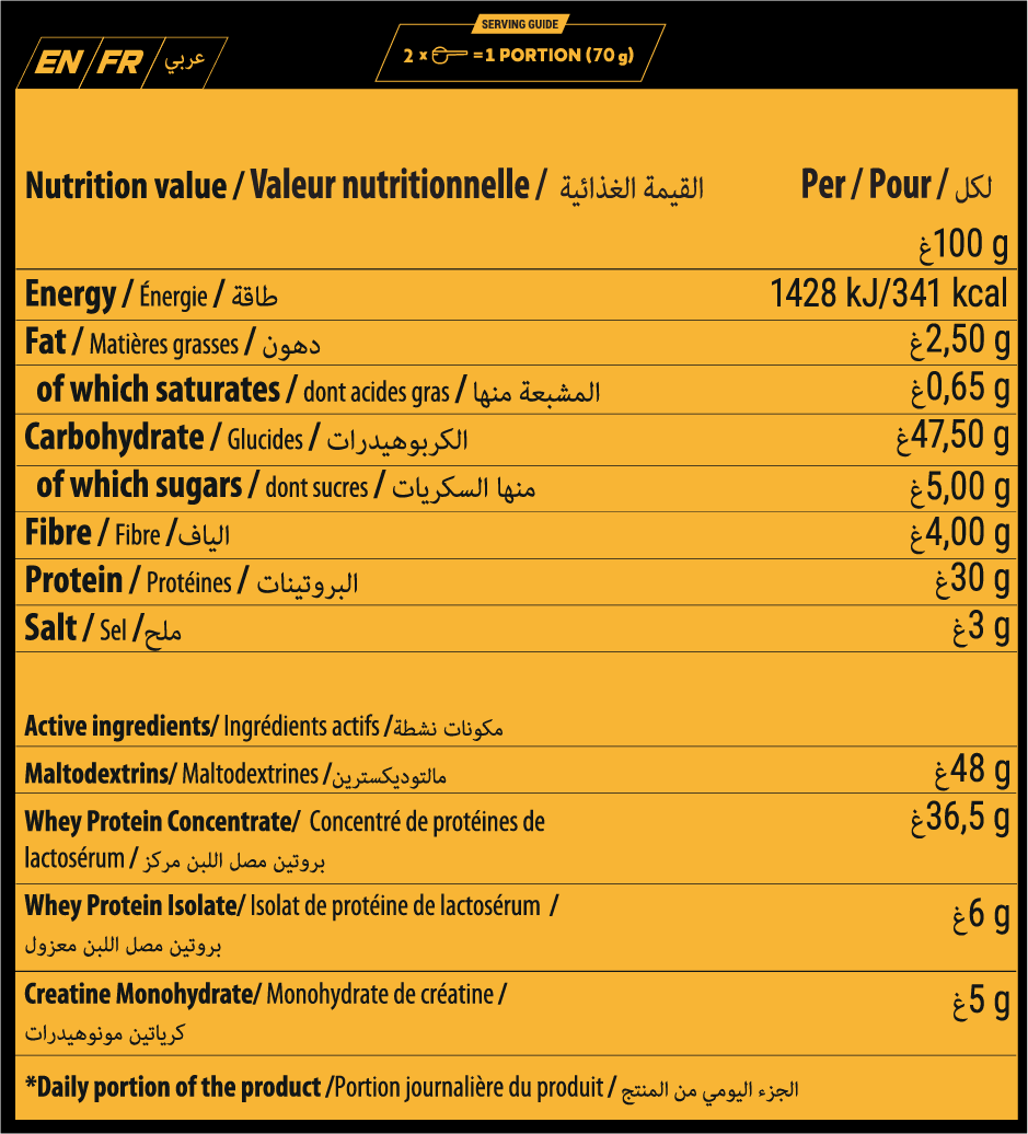 ULTRA GAINER (5000G) – GoldenBody